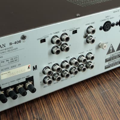 Luxman R-406 vintage stereo receiver - Electronically | Reverb