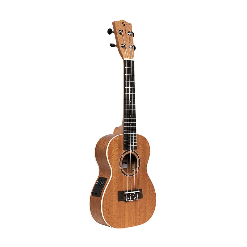 Stagg Acoustic Electric Concert Ukulele with Gig Bag - UC-30 | Reverb