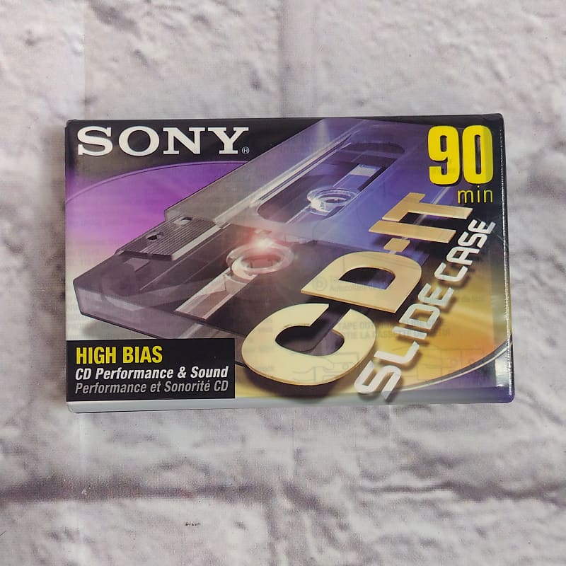 Sony CD IT 90 Cassette Blank | Reverb