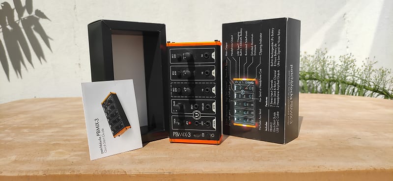 patchblocks BPMIX-3 portable battery-powered 3 channel stereo | Reverb