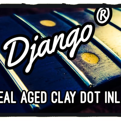 Django® Aged Clay Dot Inlay For Fender Stratocaster Or | Reverb