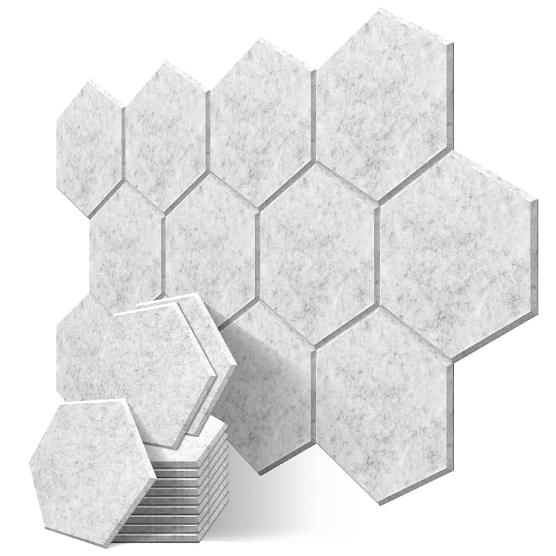 Hexagon Sound Proof Foam Panels, Acoustic Foam Panels Sound | Reverb