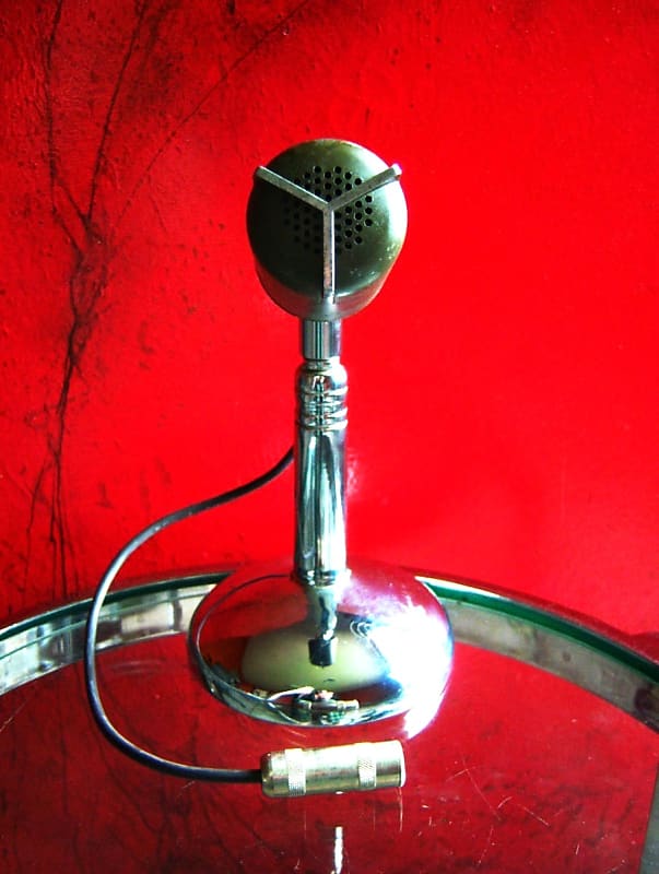 Vintage 1950's Altec 633A dynamic microphone w cable & | Reverb UK