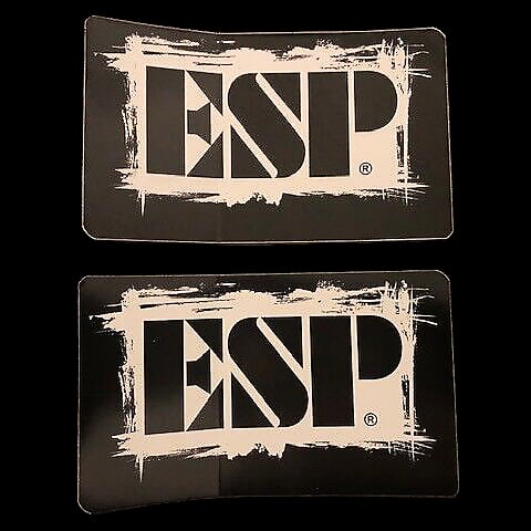 ESP GUITARS STICKER (2 PACK) INSANELY RARE LIMITED | Reverb Australia