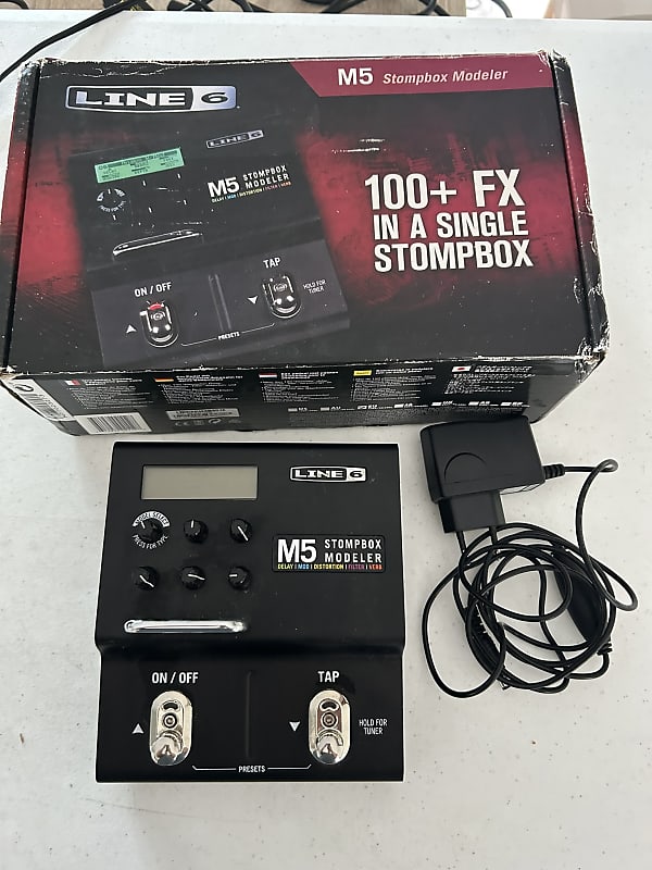 Line 6 M5 Stompbox Modeler 2011 - Present - Black | Reverb