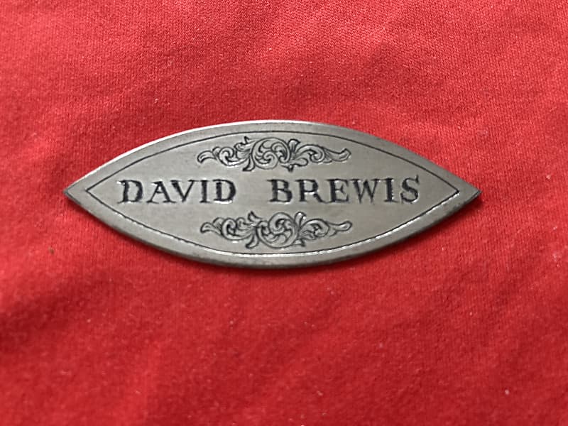 Dave of England David Brewis Engraved Dural Name Plate | Reverb
