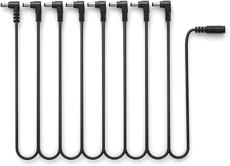 8 Ways Daisy Chain Power Cord Guitar Power Cable for Guitar | Reverb