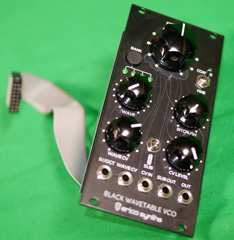 Erica Synths Black Wavetable VCO v2 2016 - Present - Black | Reverb