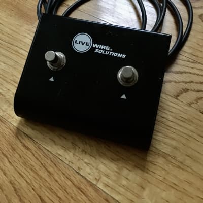 Live Wire Dual Latching LWS22 FootSwitch Electric Guitar | Reverb