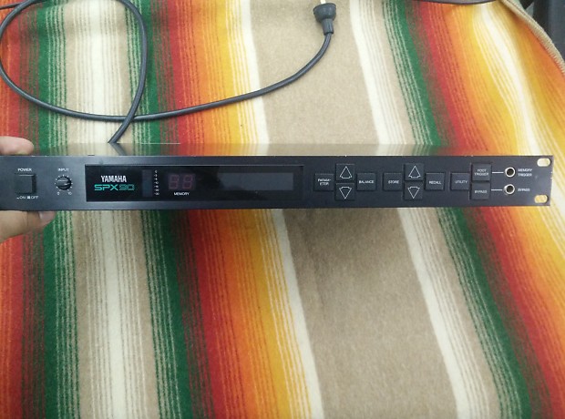 Yamaha SPX90 Black Digital Sound Processor | Reverb