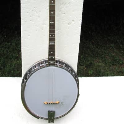 Bacon & Day Peerless Tenor Banjo, 1930, Resonator, Tone Ring, | Reverb