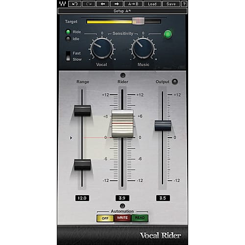 Waves Vocal Rider - Automatic Level-Riding Plug-In | Reverb
