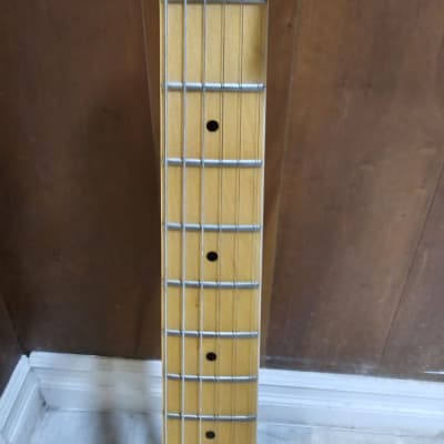 Samick Greg Bennett Formula 2000s Red Tiger Strip | Reverb