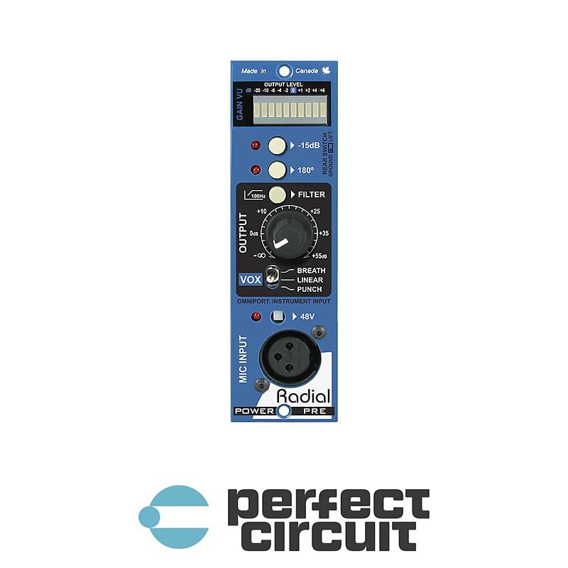 Radial Engineering PowerPre 500 Microphone | Reverb Australia