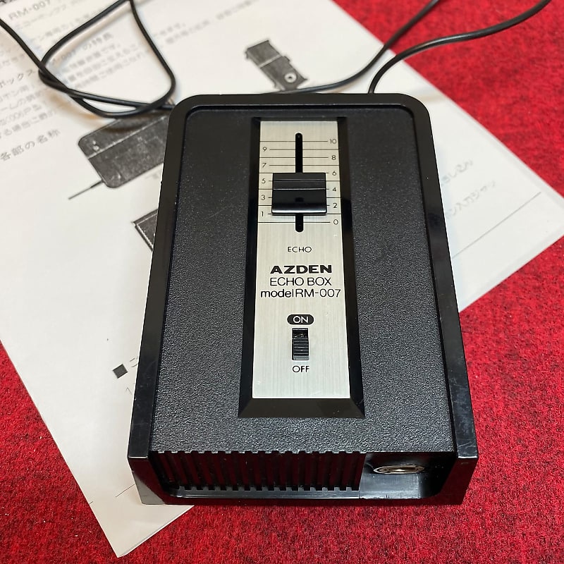 Rare Vintage Spring Reverb: Azden Echo box RM-007 REAL spring | Reverb