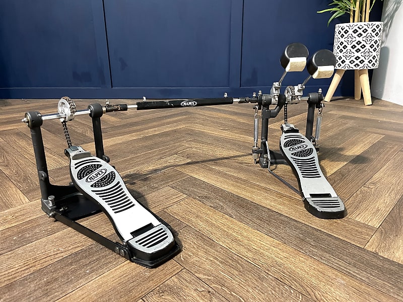 Mapex Double Bass Drum Kick Pedal / Chain Drive / Hardware | Reverb