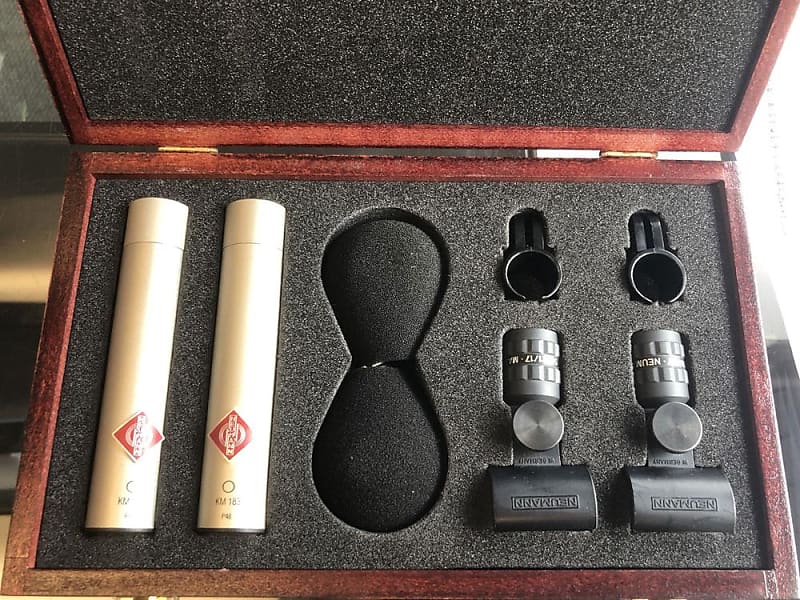 Neumann KM183 Matched Pair w/Box (Pre-Owned) | Reverb
