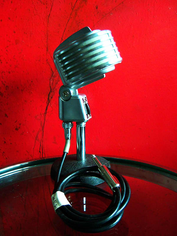 Vintage RARE 1950's Turner S34X / 34X crystal microphone Hi Z | Reverb