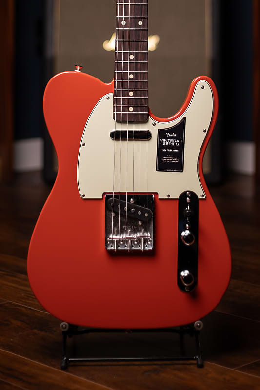 Fender Vintera II ‘60s Telecaster Electric Guitar - Fiesta | Reverb
