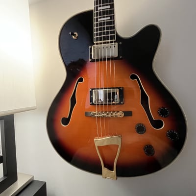 Stagg A300-VS Jazz Style Hard Maple Neck Hollow Body 6-String | Reverb