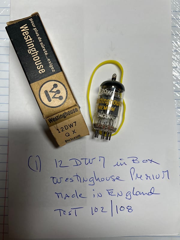 Westinghouse Premium 12DW7 | Reverb