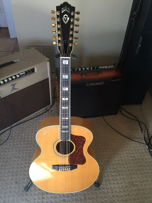 Guild 1979 12-string F-412 maple arch back 1979 Maple | Reverb