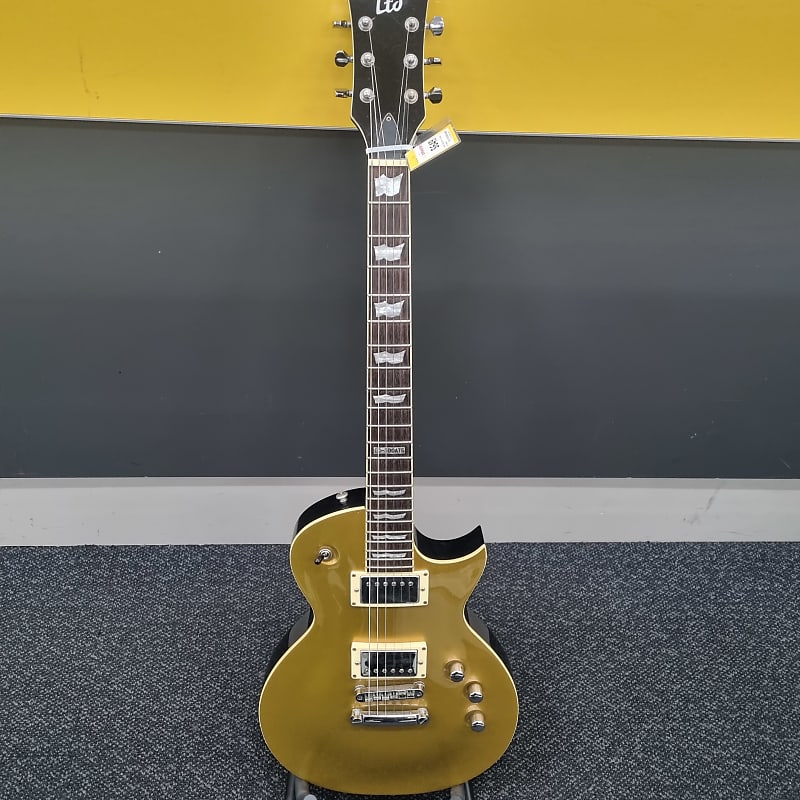 ESP LTD EC-300ATS 2005-2010 - Gold | Reverb