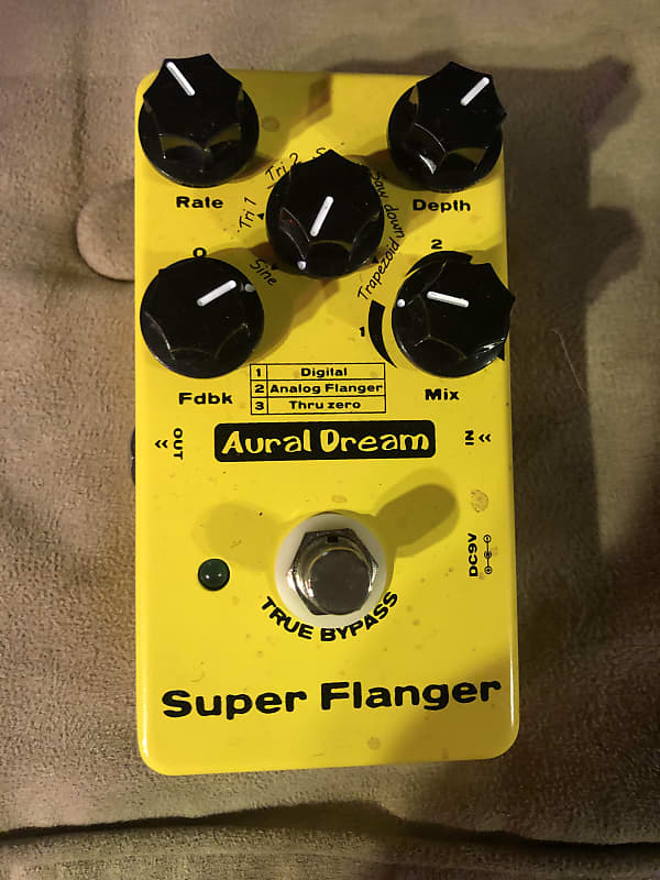 Aural Dream Super Flanger - yellow | Reverb