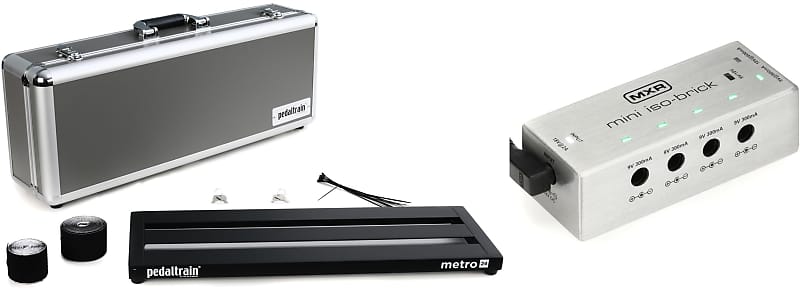 Pedaltrain Metro 24 24-inch x 8-inch Pedalboard with Hard | Reverb