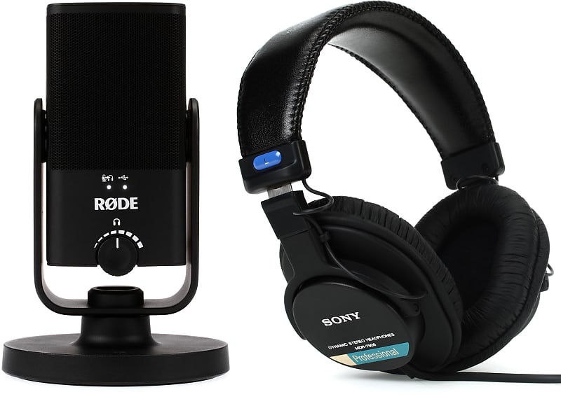 Rode NT-USB Mini USB Condenser Microphone Bundle with Sony | Reverb