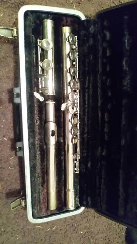 Bundy Flute Selmer 70s-80s - Chrome | Reverb