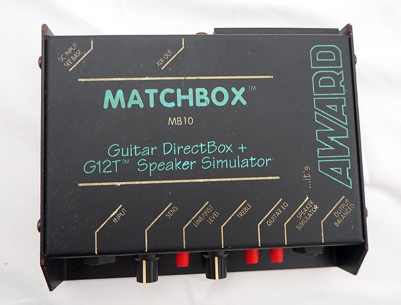 Award Design Matchbox MB10 | 1990s | DI Box for electric | Reverb UK