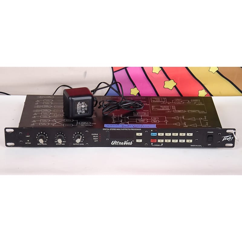 Used Peavey Ultraverb Reverb Effect Rack Mount | Reverb