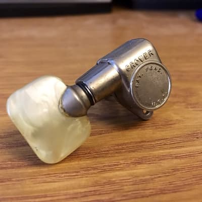 Grover USA Rotomatic BASS side guitar tuner 1969 Chrome | Reverb