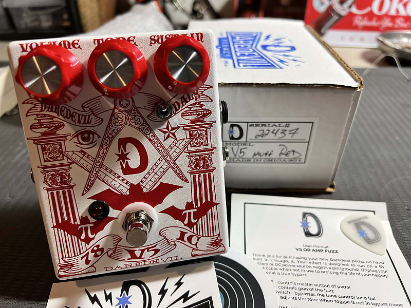 Daredevil ‘78 Op-Amp IC Muff Fuzz V5 2022 Limited Edition | Reverb