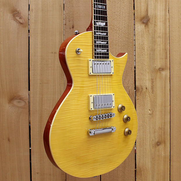 ESP LTD EC-256FM Lemon Drop | Reverb