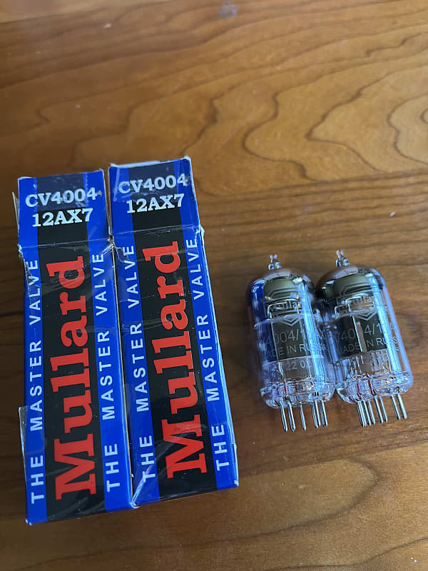 2x Mullard CV4004/12AX7 preamp tubes | Reverb