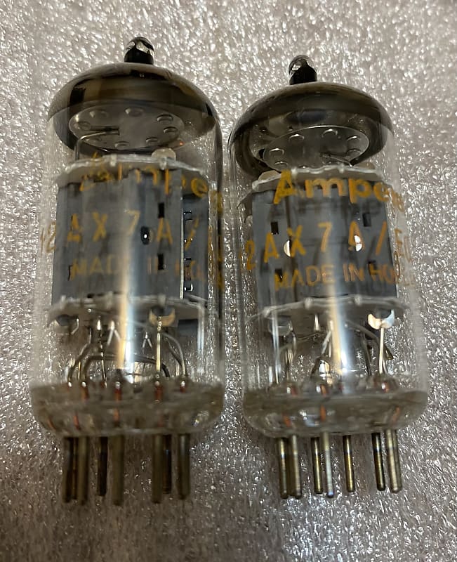 Amperex 12AX7 ECC83 1960’s Gray | Reverb