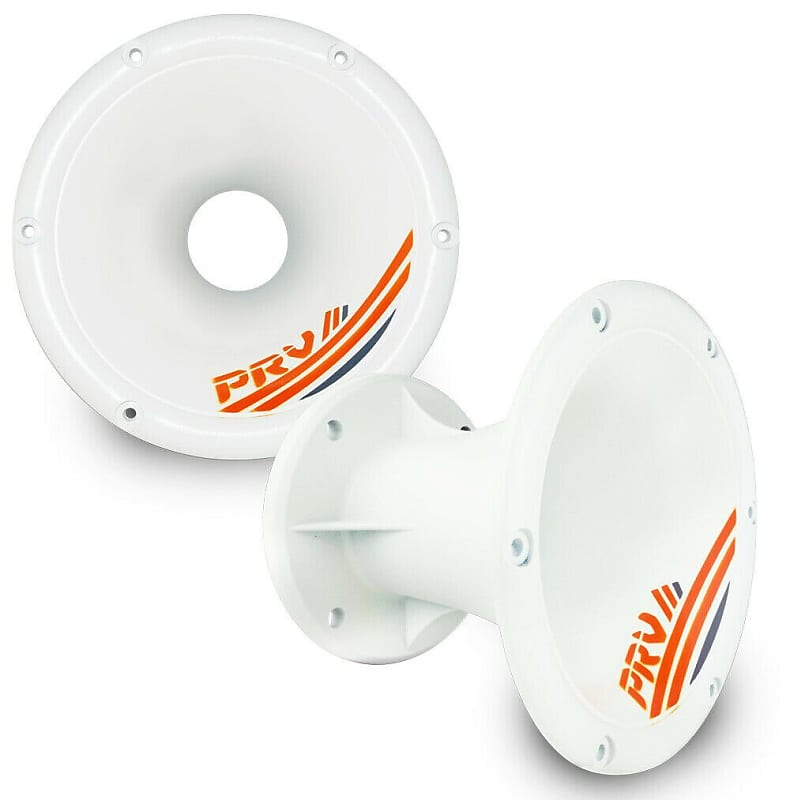 2x PRV AUDIO WGP14-50 White 2" EXIT WAVEGUIDE 45 x 45 Horn | Reverb