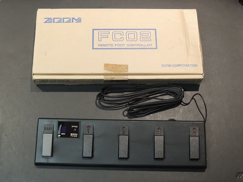 Zoom FC02 Remote Foot Controller [Three Wave Music] | Reverb