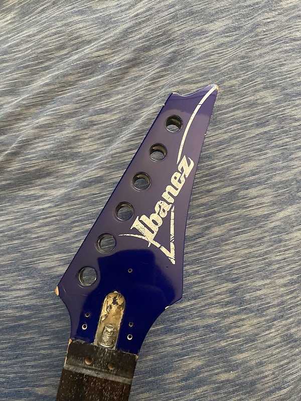 Ibanez Rg570 Original Wizard NECK 1990 Laser Blue | Reverb