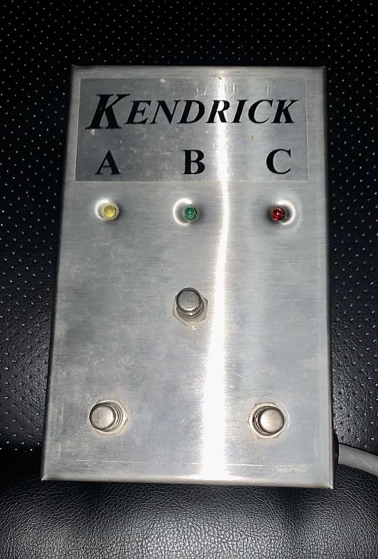 Kendrick ABC switcher pedal made in the USA | Reverb