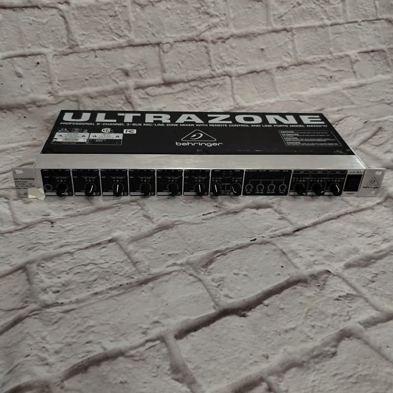Behringer Ultra Zone Rackmount Zone Mixer | Reverb