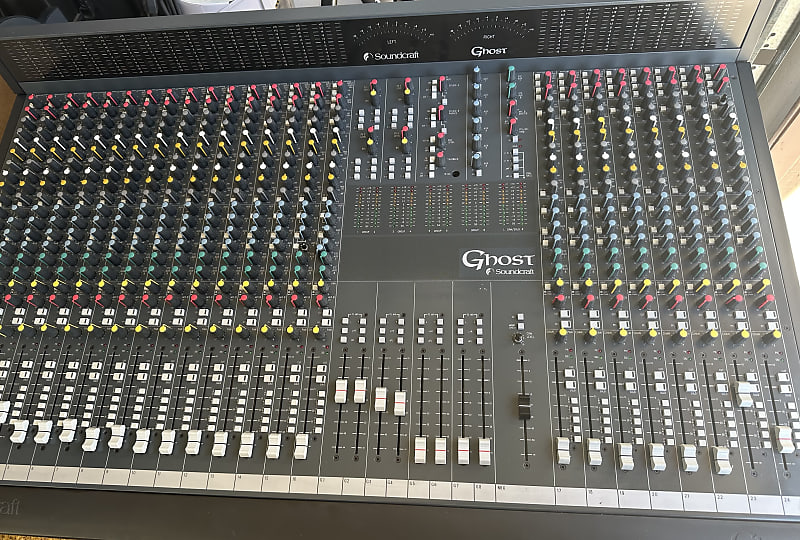 Soundcraft Ghost 24LE 24x8 Mixing Console w/MeterBridge | Reverb