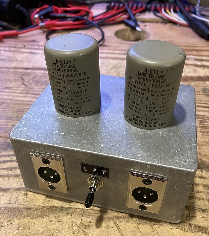 Handmade Transformer Box with Vintage Triad Transformers | Reverb