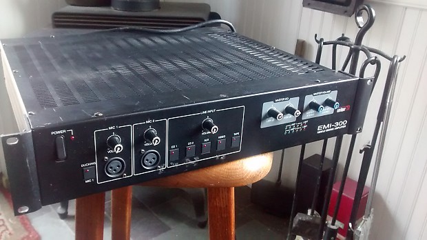emi- 300 7-channel 2 x 150W stereo mixing amplifier -interM | Reverb