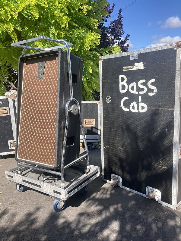 Vox T60 style bass cab-Fab copy with Vox Chrome frame & | Reverb