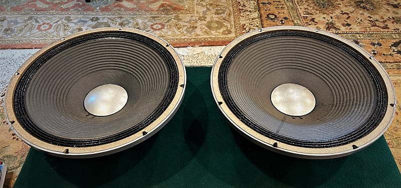 Fender JBL D140F 15" 8 OHM SPEAKERS EARLY 70'S - GREY | Reverb