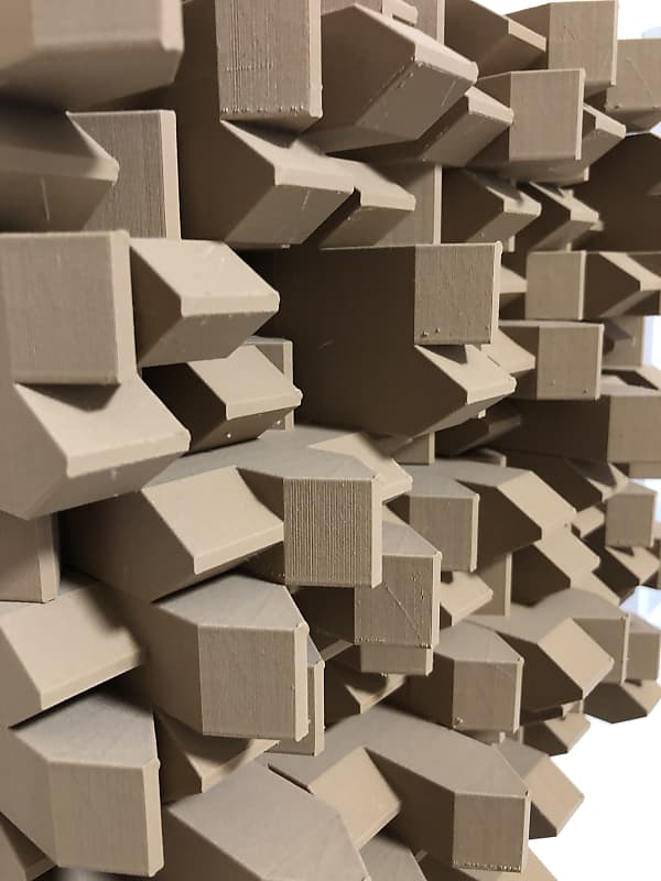 Acoustic Diffuser Acoustic Room Treatment / Sound Panel PLA | Reverb