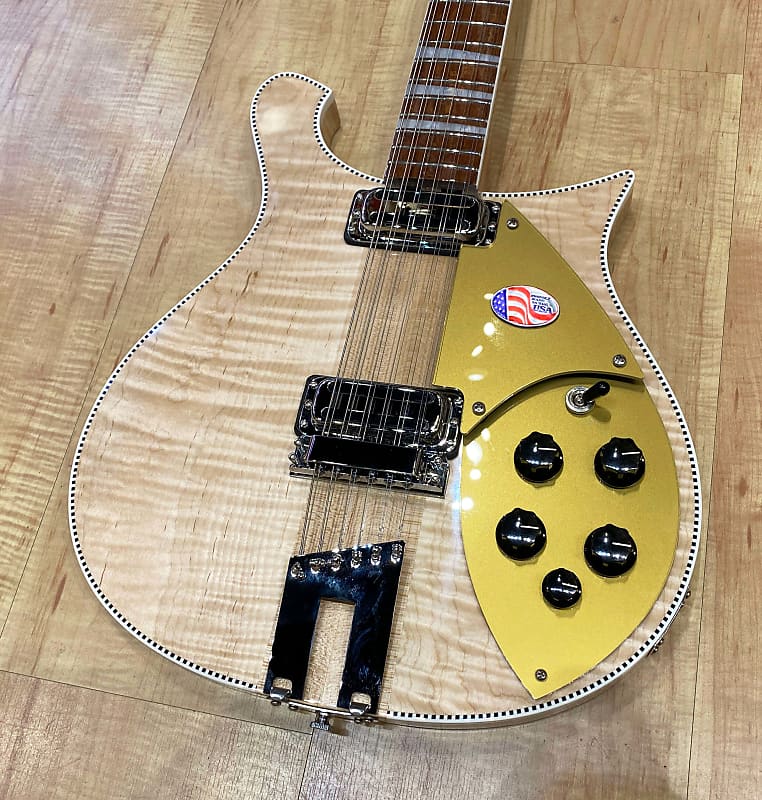 Rickenbacker 660/12 12-String Electric Guitar 2025 - Mapleglo | Reverb